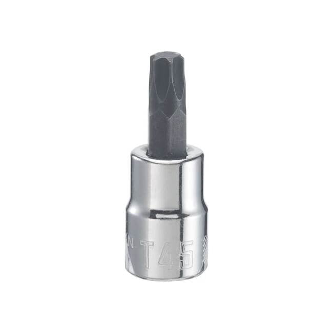 Craftsman Sockets, 3/8" Drive T45 Torx Bit Socket, Torx 3/8" Drive ...