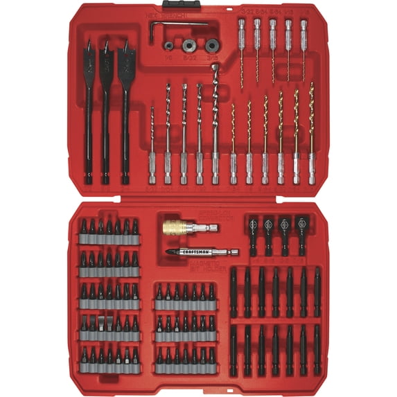 Craftsman Speed-Lok Drill and Drive Set with Black Oxide Finish - 100 ...