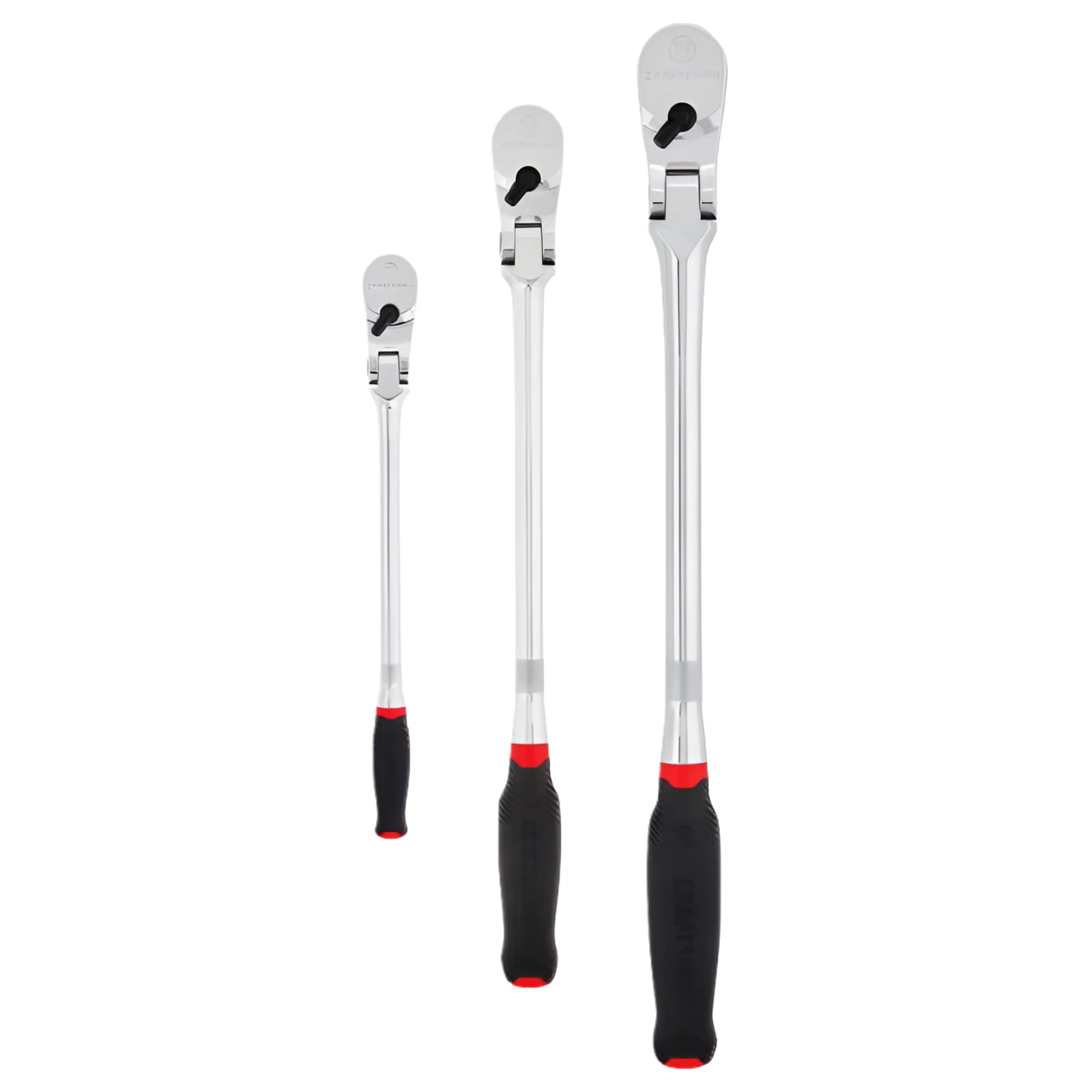 Craftsman V-Series 1/2, 1/4 and 3/8 in. drive Comfort Grip Long Flex ...