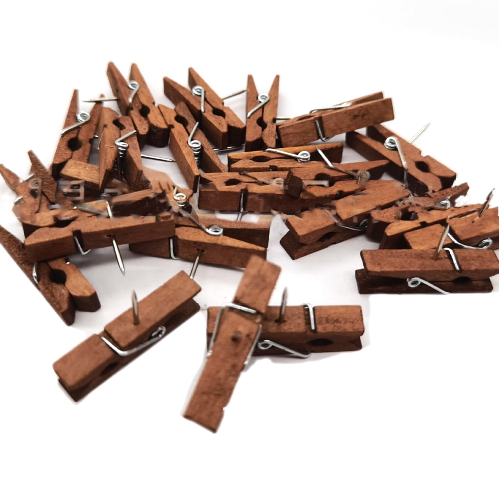 Craftsman's Delight Burlywood Clips, Innovative Spring Mechanism ...