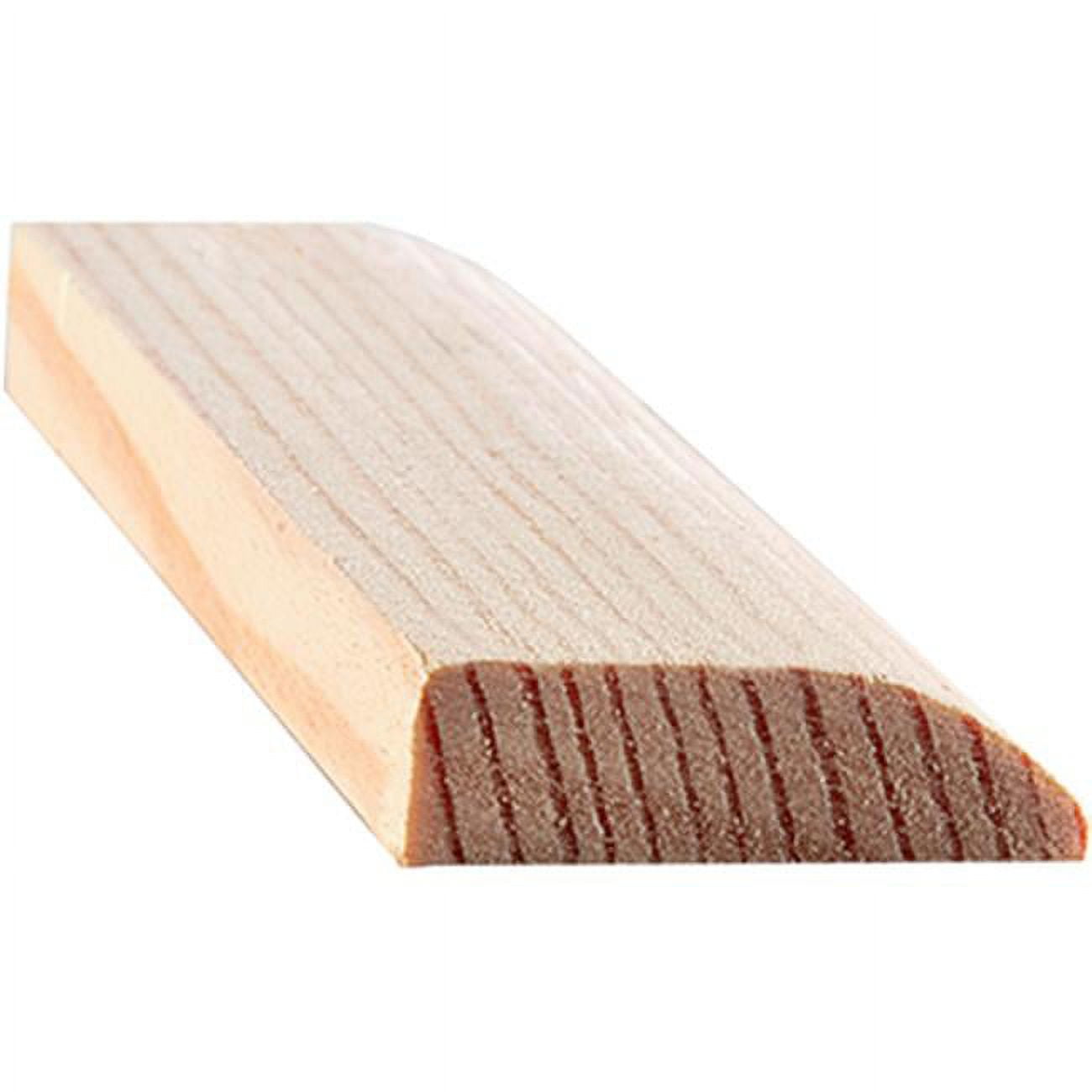 Craftwood 846-S 7 ft. Ranch Stop Moulding - 0.44 x 1.38 in. - Pack of ...