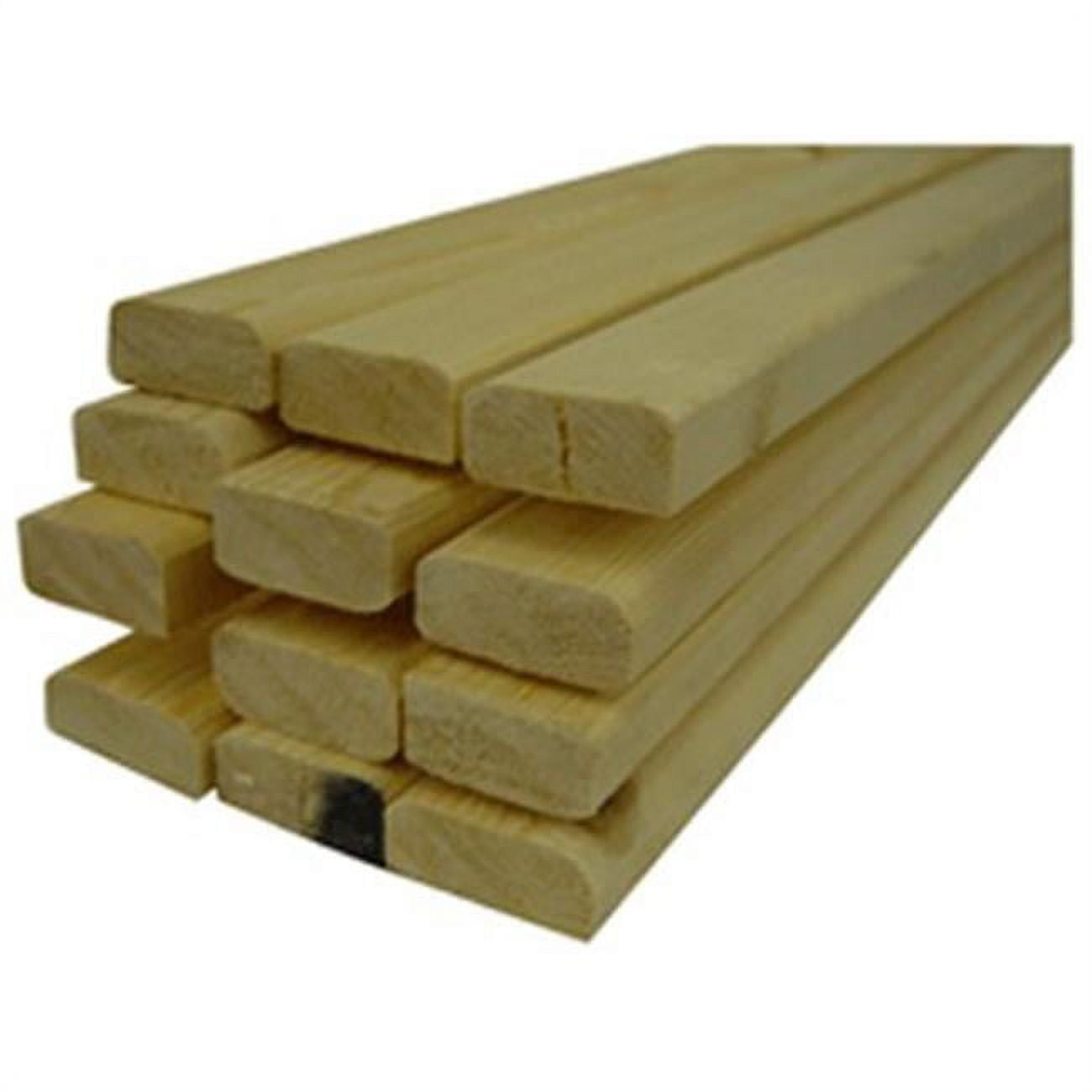 Craftwood FURS138 Natural Furring Strip - 1 x 3 in. x 8 ft. - Pack of ...