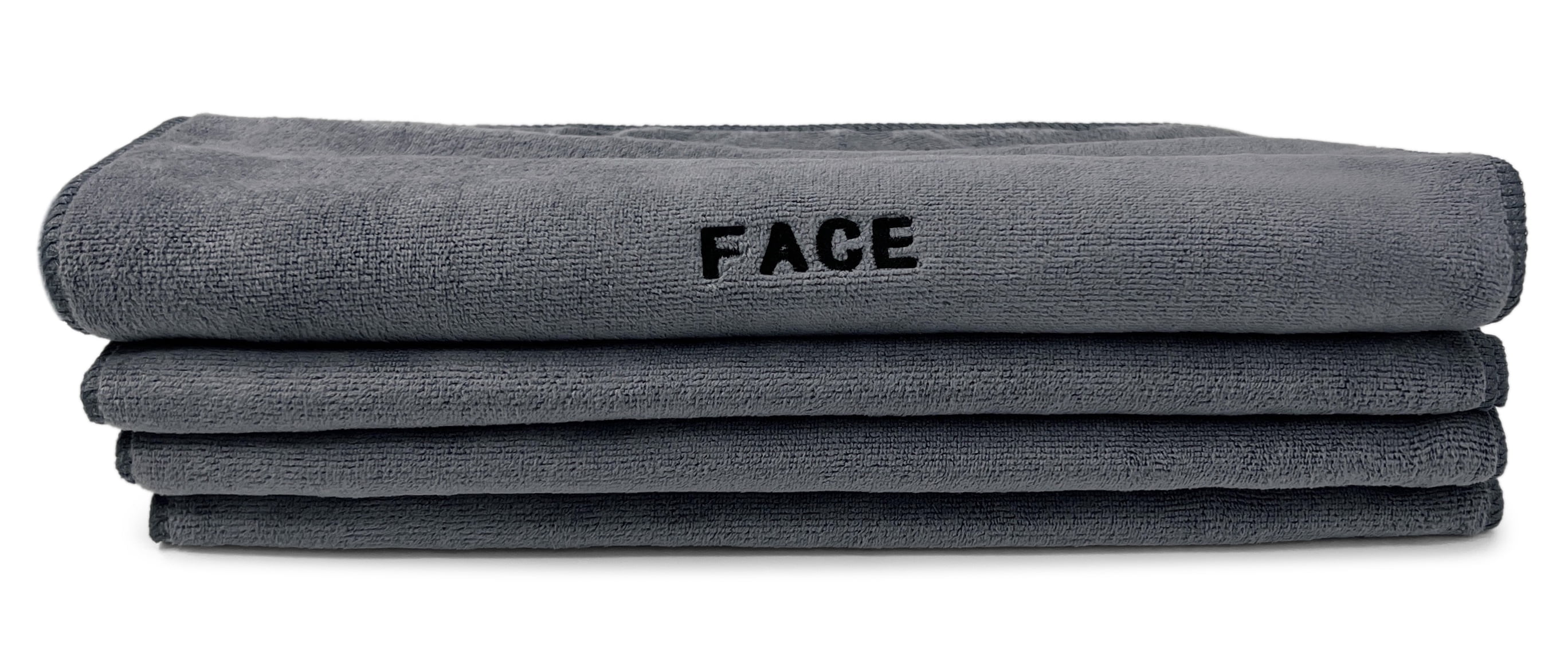 Crafty Cloth INC Soft Microfiber Facial Cloths, Highly Absorbent, Fast ...