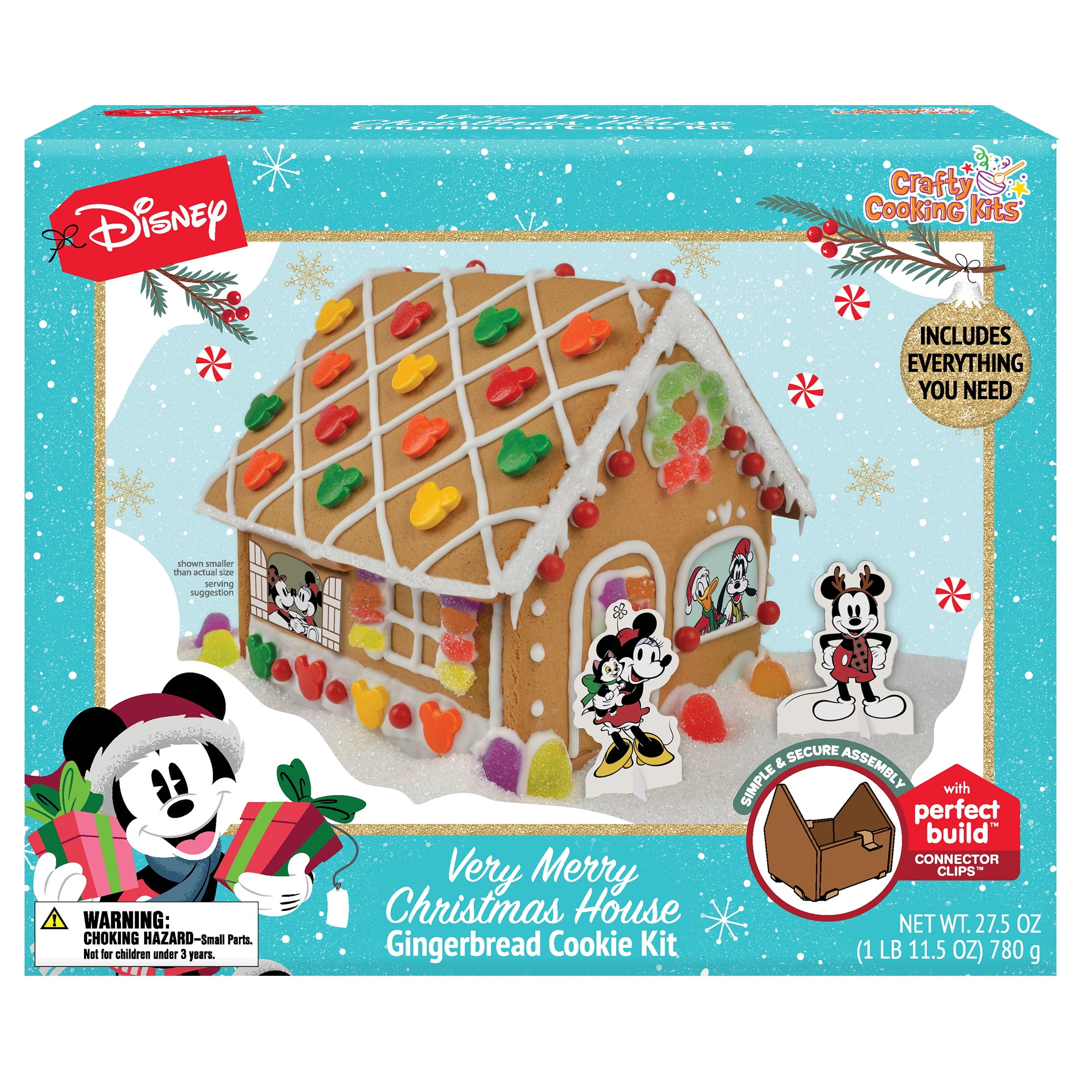 Mickey Mouse Gingerbread House