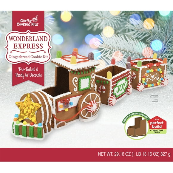 Train Gingerbread House Kit