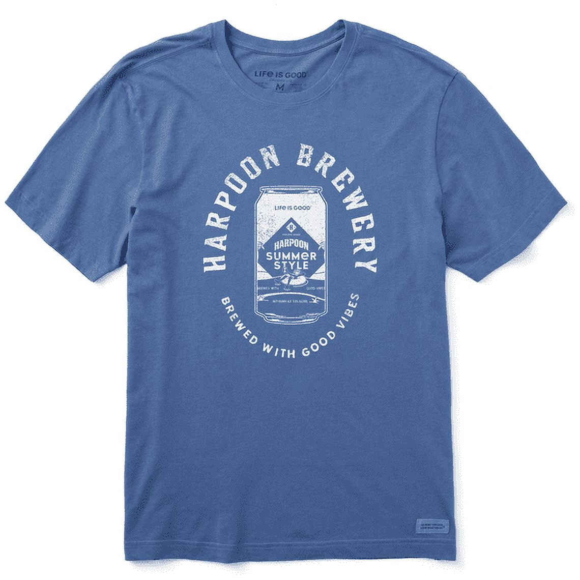 Crafty Harpoon Good Vibes Crusher Tee - Walmart.com
