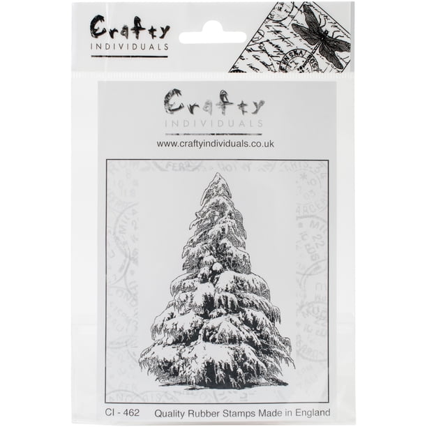 Crafty Individuals Unmounted Rubber Stamp 2.75"X3.75" Large Christmas ...
