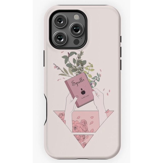 Crafty Witch Spell Book Magic Artwork Phone Case iPhone Case 17 16 15 ...
