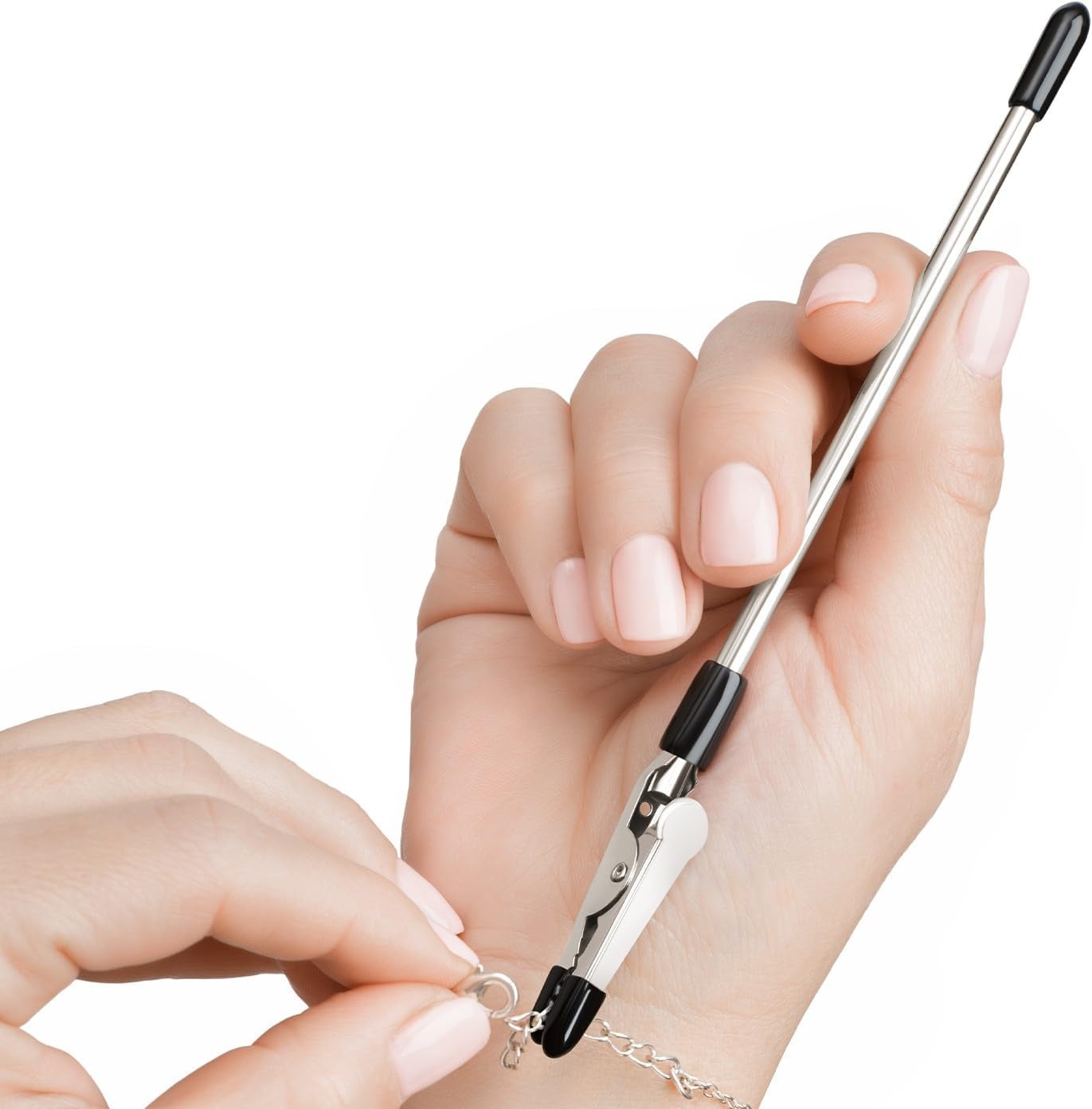 CraftyCrocodile Bracelet Helper Tool, Metal Fastener for Bracelet ...