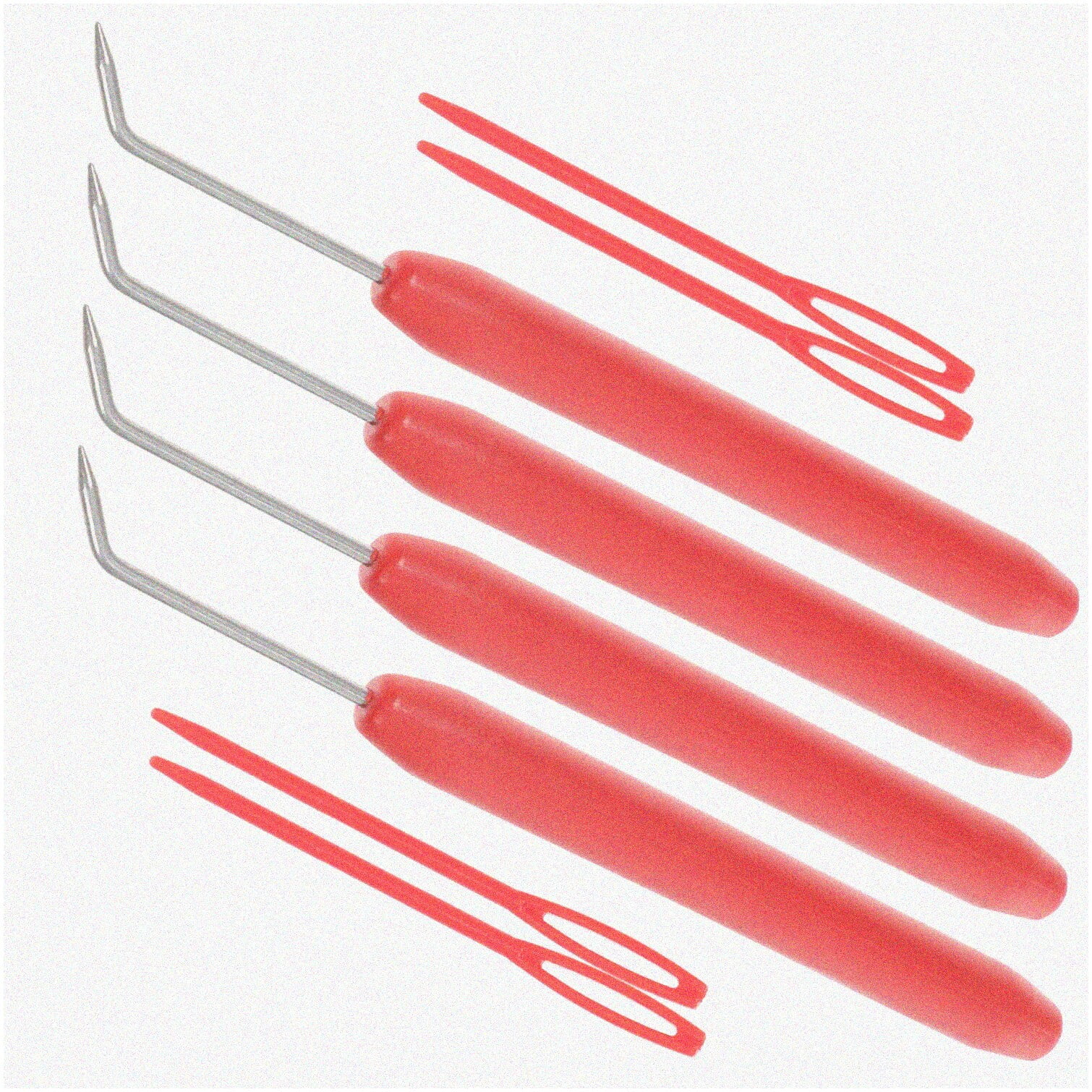 CraftyKit Deluxe: 4 Sets Crochet & Knitting Loom Set with Hooks ...
