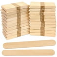 CraftySticks- 1000 Pack, 6 Inch Jumbo Wood Popsicle Sticks for Crafts ...
