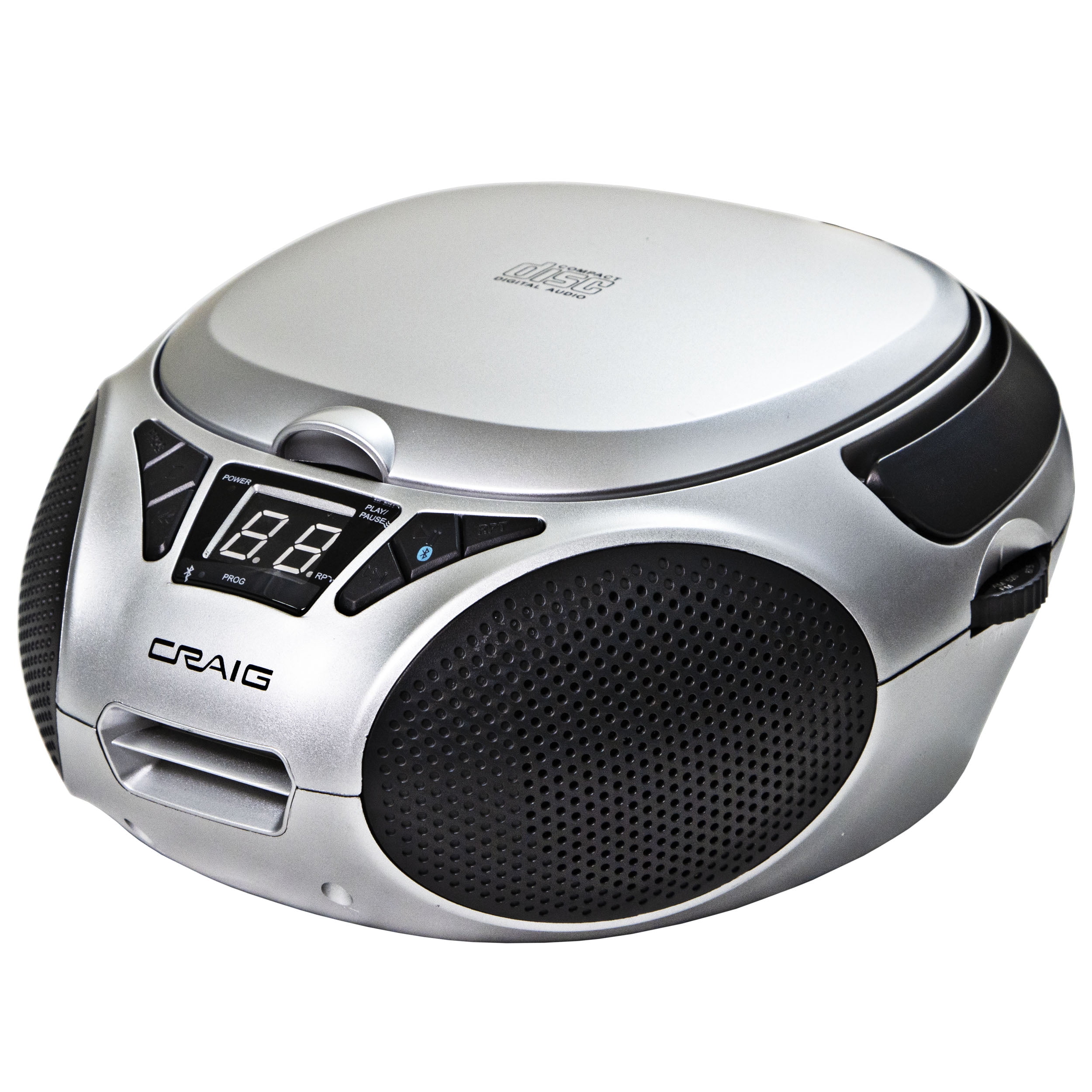 Craig Bluetooth CD Player, AM/FM Radio Boombox, Battery Operated ...