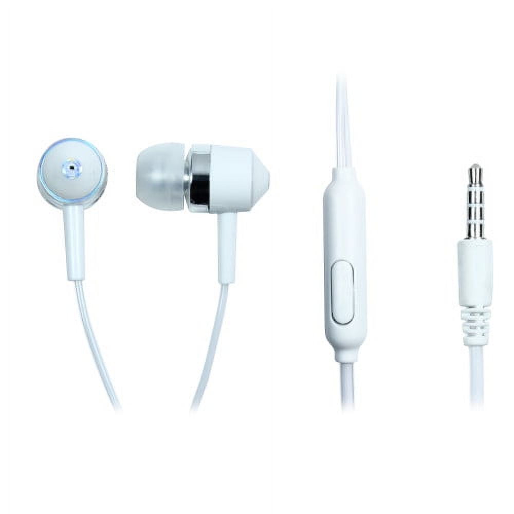 Craig CHP4806M Earbuds with Microphone | Black, Red, White and Blue ...