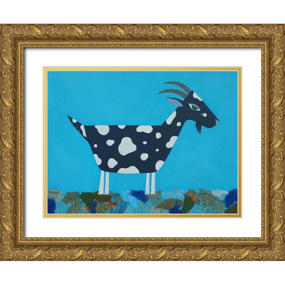 Craig, Casey 24x19 Gold Ornate Wood Framed with Double Matting Museum ...