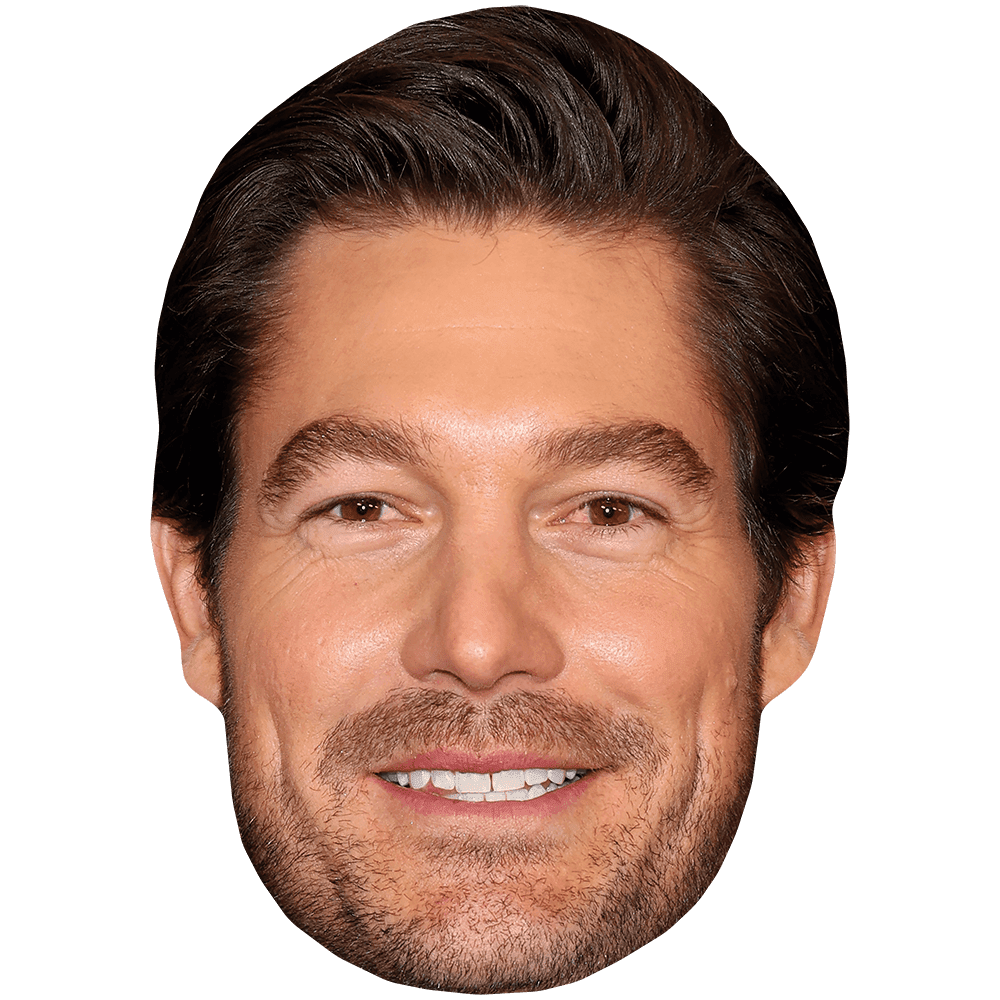 Craig Conover (Beard) Celebrity Mask, Flat Card Face, Fancy Dress Mask ...