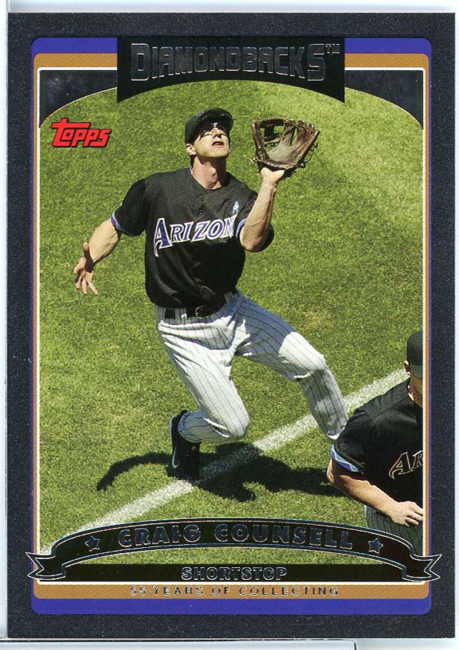 Craig Counsell Card 2006 Topps Black #583 - Walmart.com