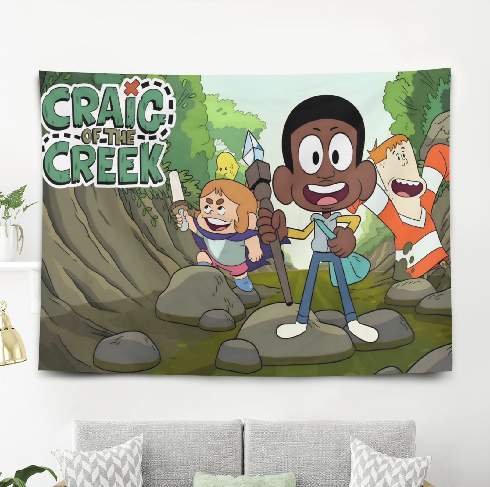 Craig Of the Creek-Theme Anti-pilling Tapestry Gift Wall Hanging ...