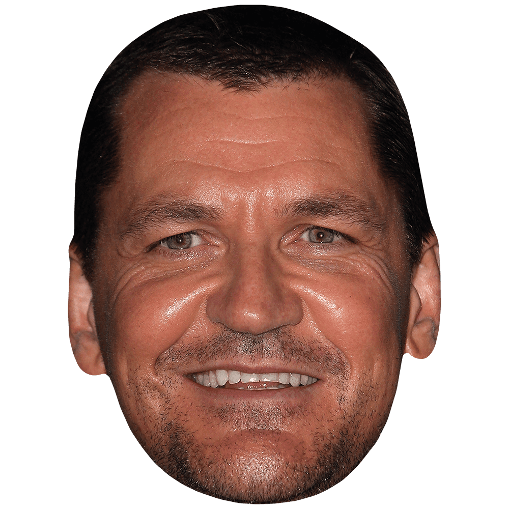 Craig Fairbrass (Smile) Celebrity Mask, Flat Card Face, Fancy Dress ...