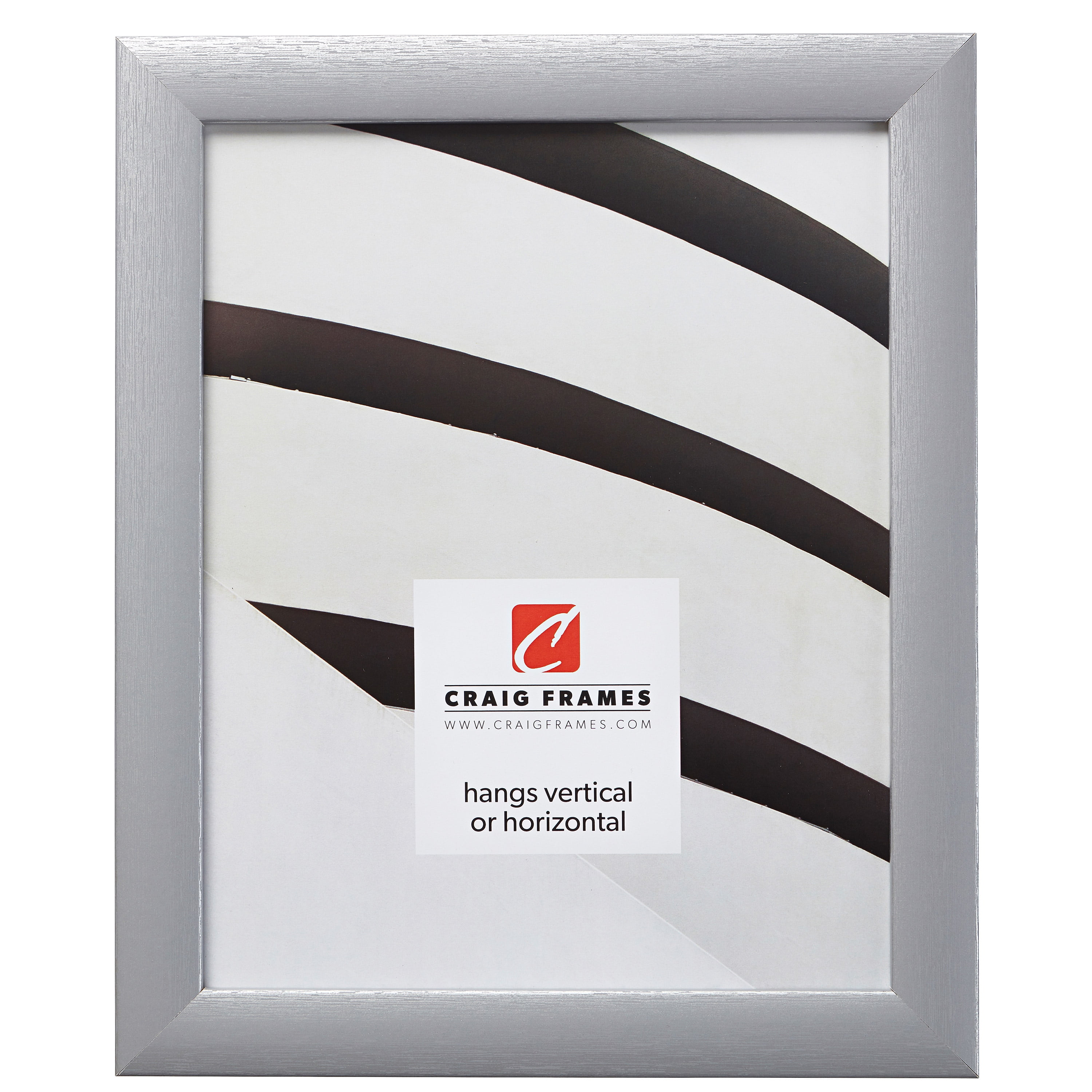 Craig Frames 23247018 Picture Frame, 24x30 inch, Brushed Silver ...