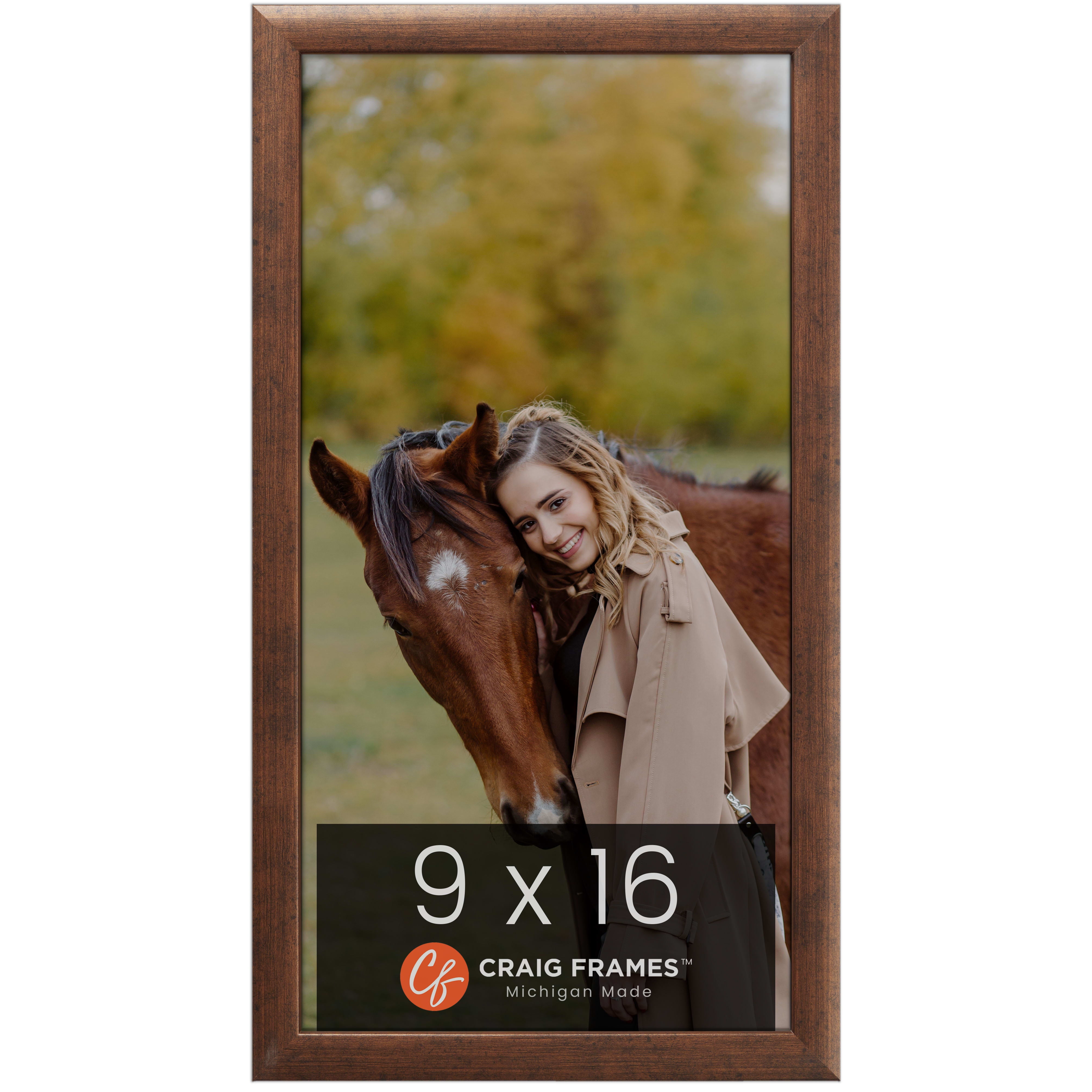 Craig Frames 9x16 Rustic Copper Picture Frame - Walmart.com