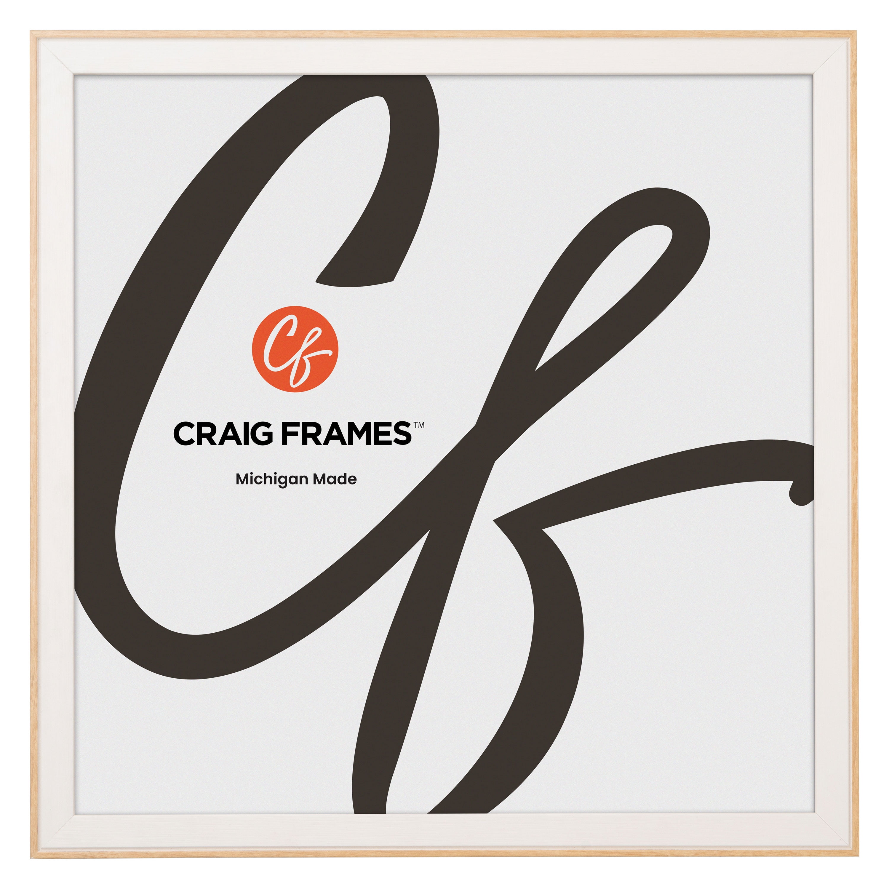 Craig Frames Acoustic, 15x15 Picture Frame, Classic White - Walmart.com