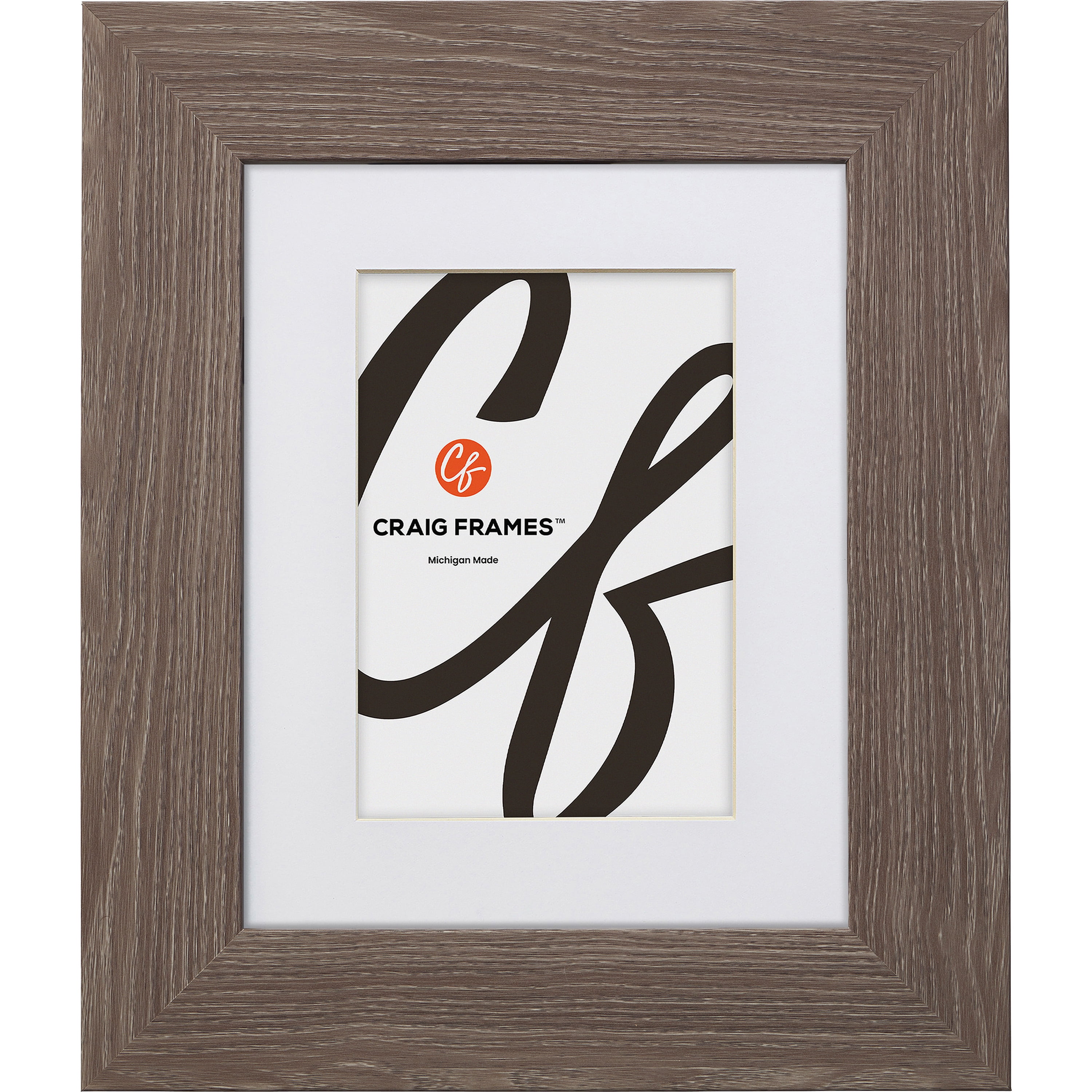 Craig Frames American Barn, 13x19 inch Faux Barnwood Picture Frame ...