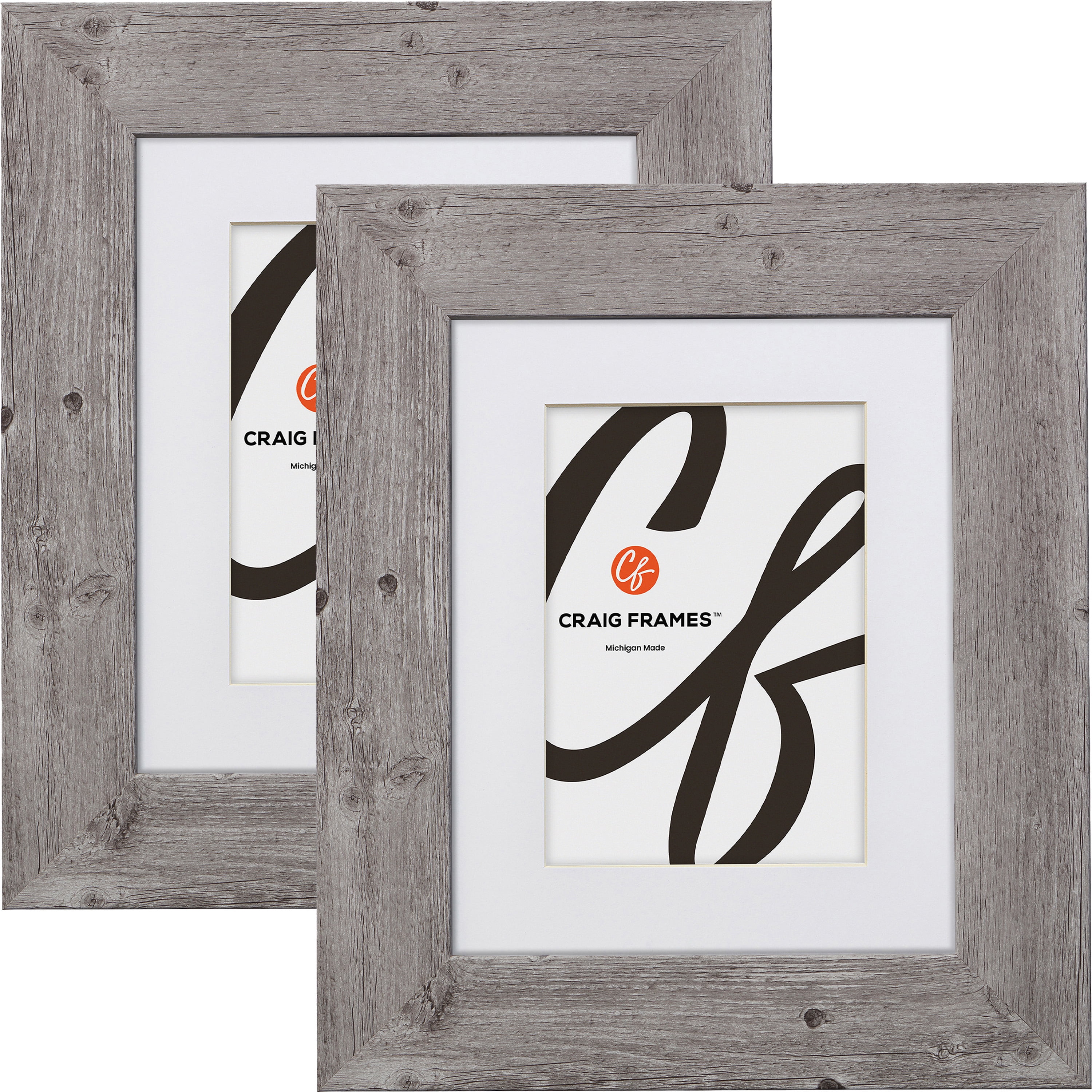 Craig Frames American Barn, 19x19 inch Picture Frame, Faux Light Grey ...