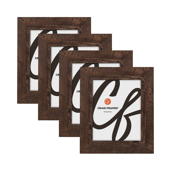 Craig Frames American Barn 19x24 inch Picture Frame Faux Brown Oak ...
