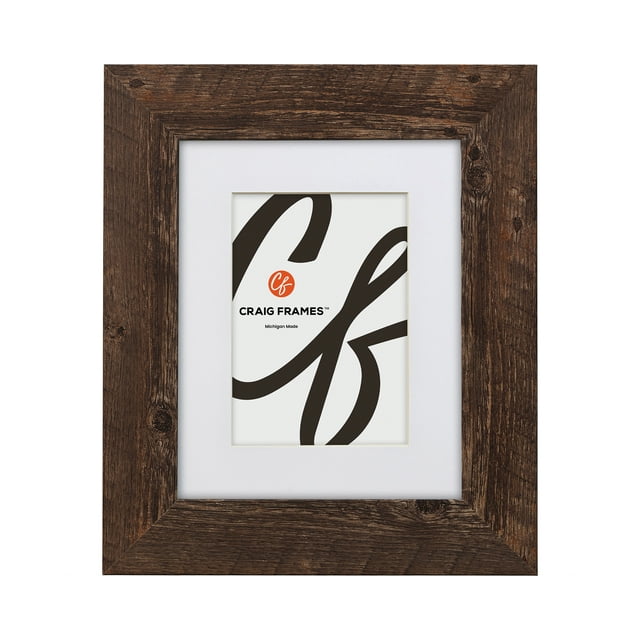 Craig Frames American Barn, 20x24 inch Faux Barnwood Picture Frame ...