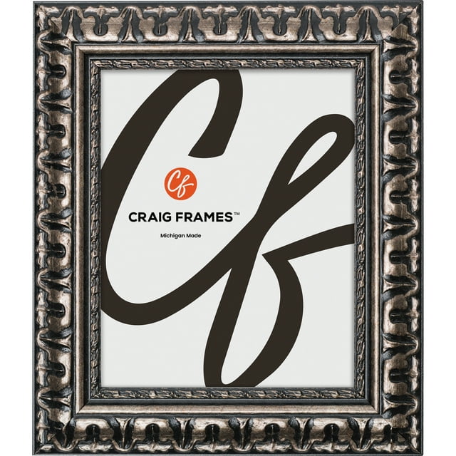 Craig Frames Bravado, 22x28 Picture Frame, Antique Silver - Walmart.com