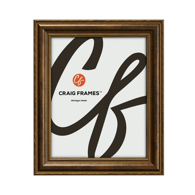 Craig Frames Bronze 9x12 inch Picture Victoria Picture Frame - Walmart.com