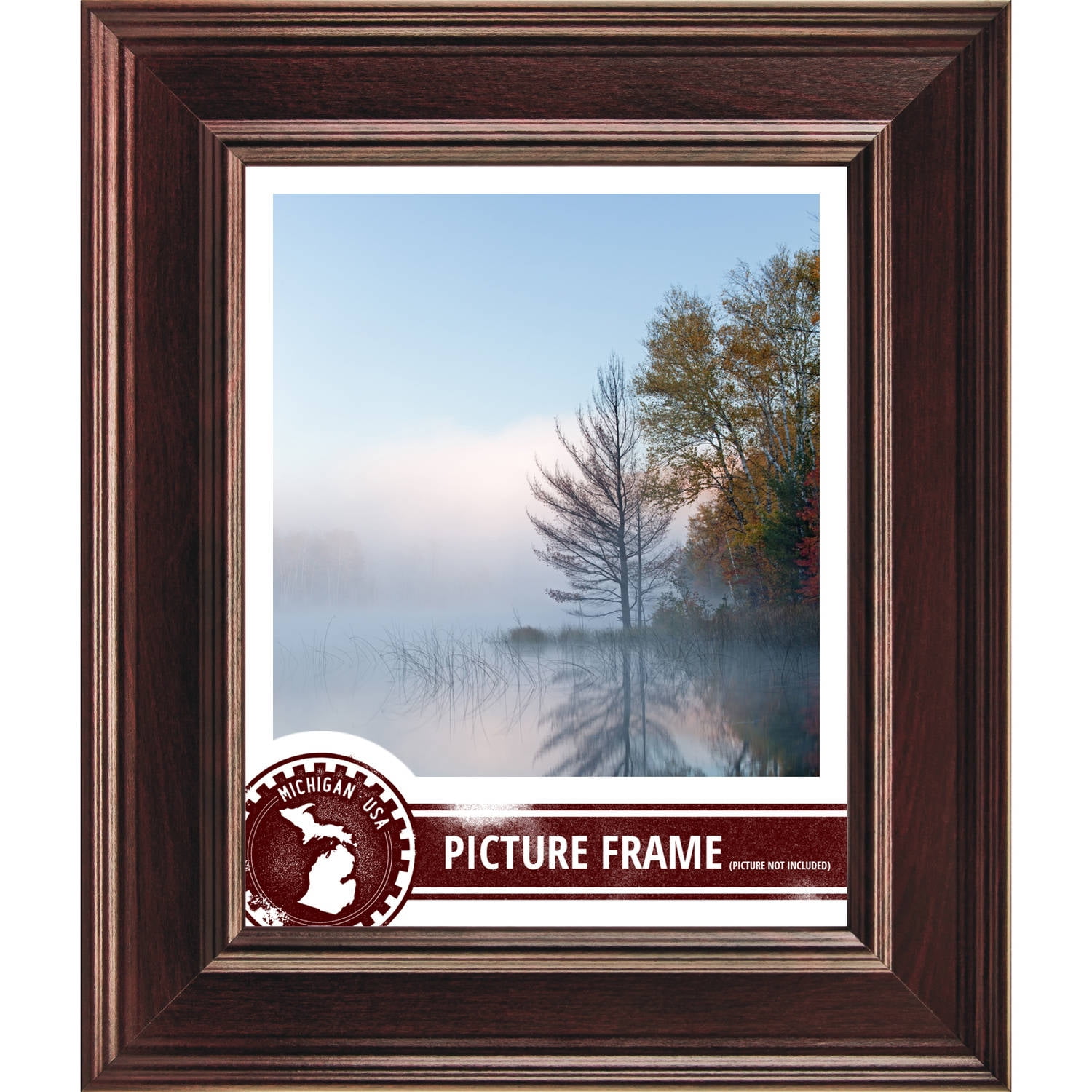 Craig Frames Contemporary Mahogany Red Picture Frame - Walmart.com