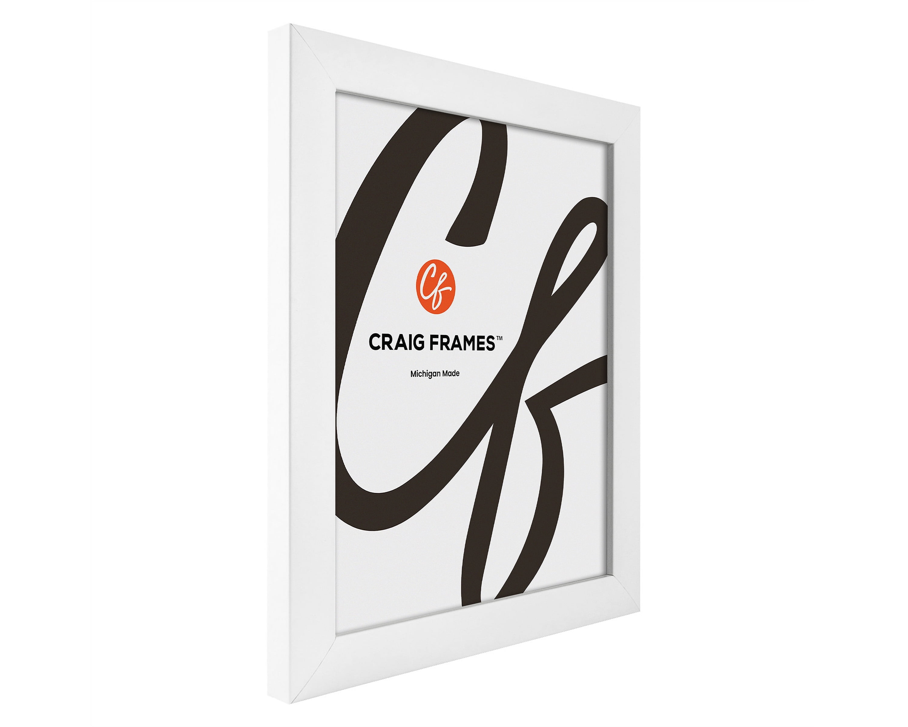 Craig Frames Contemporary Picture Frame, 9x24 Inch, White - Walmart.com