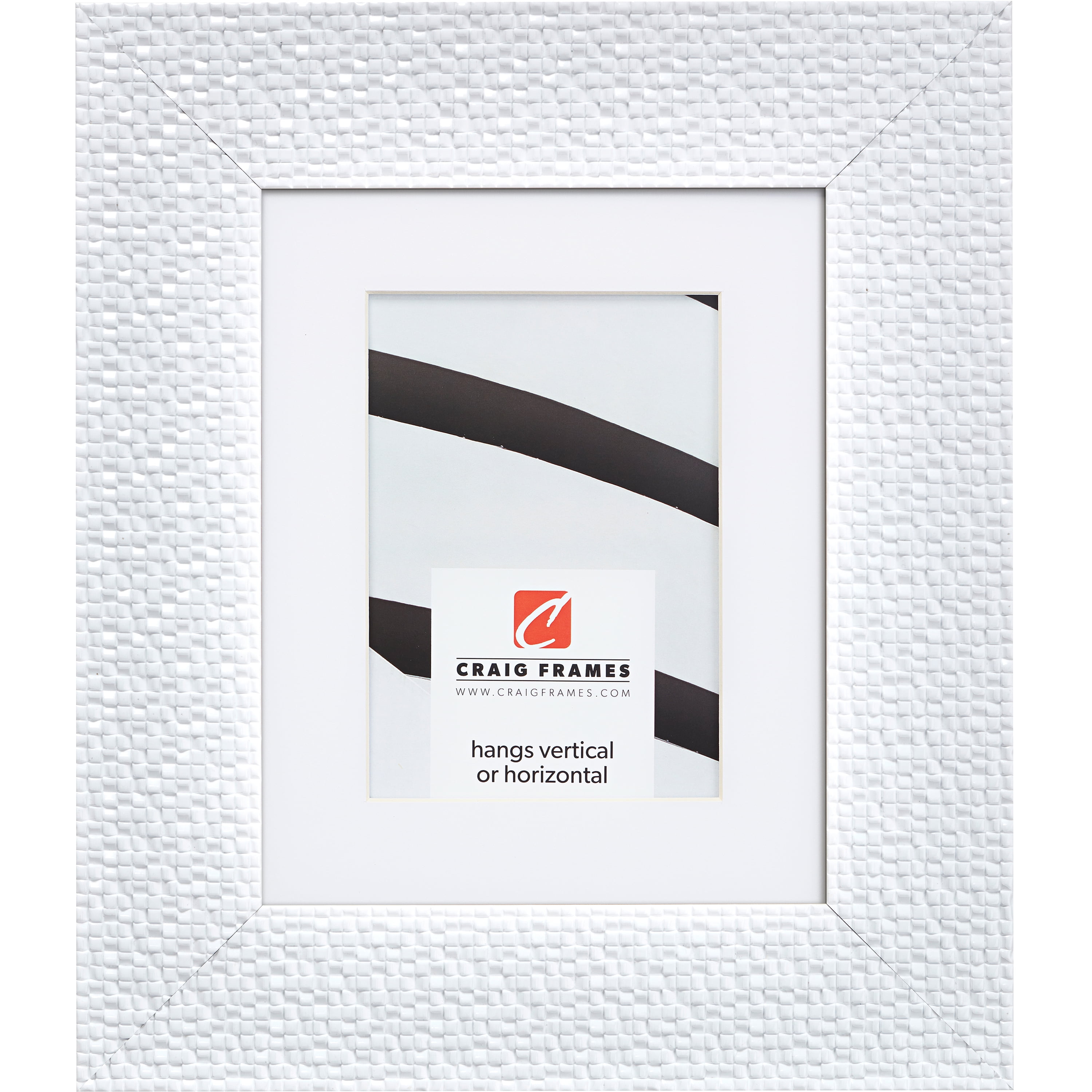 Craig Frames Glimmer, 16x22 inch Picture Frame Matted for a 12x18 Photo ...