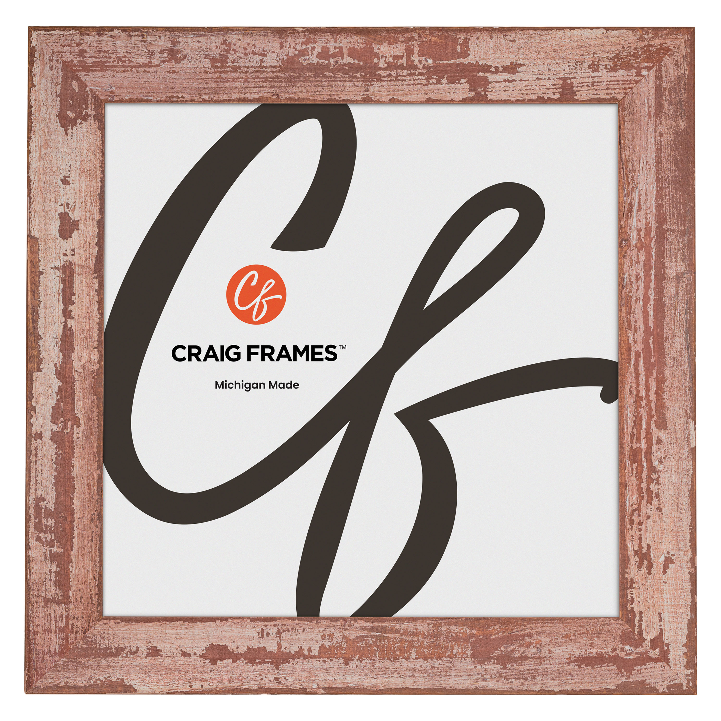 Craig Frames Hatteras XL, 15x15 Picture Frame, Brushed Rose - Walmart.com