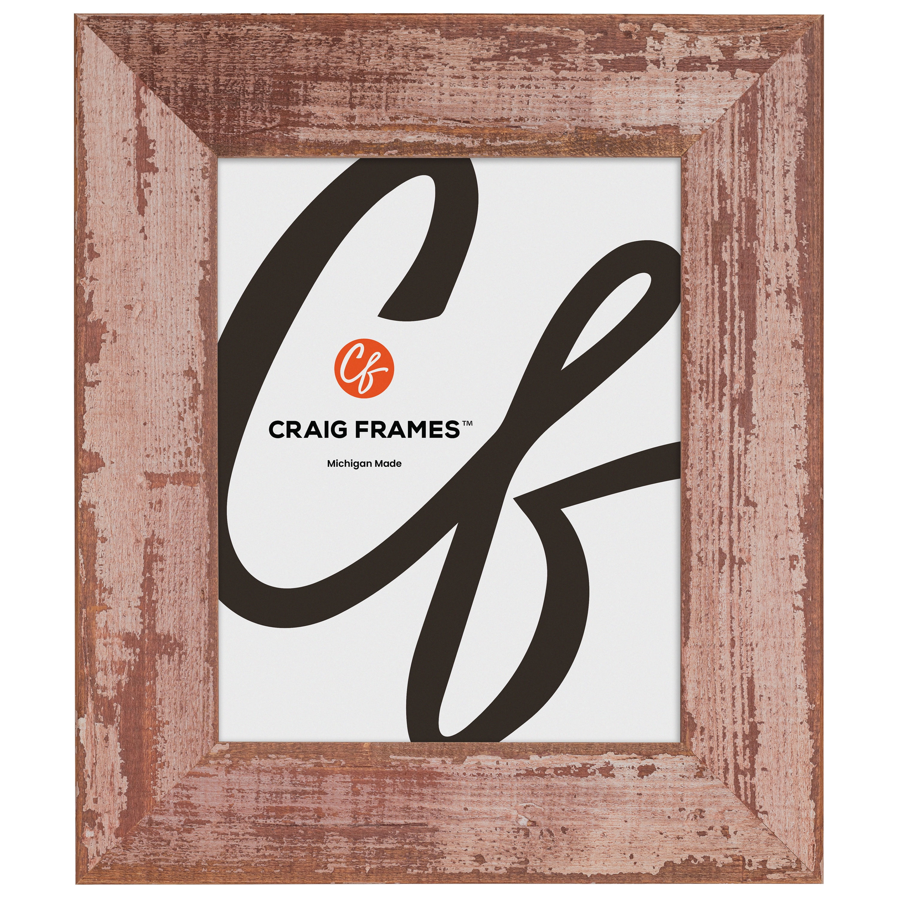 Craig Frames Hatteras XL, 20x25 Picture Frame, Brushed Rose - Walmart.com