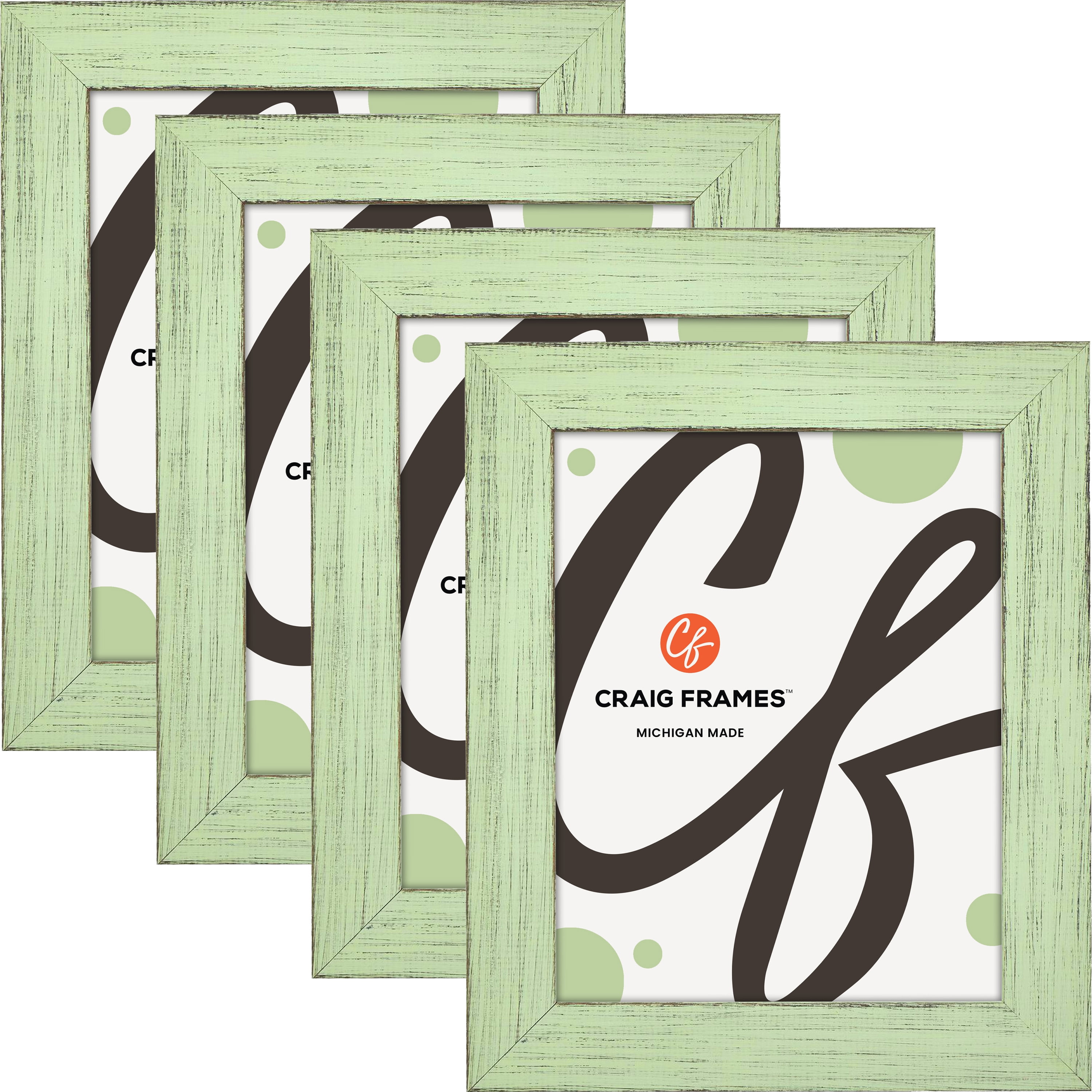 Craig Frames Jasper, 12x17 inch Picture Frame, Country Mint Julep Green ...