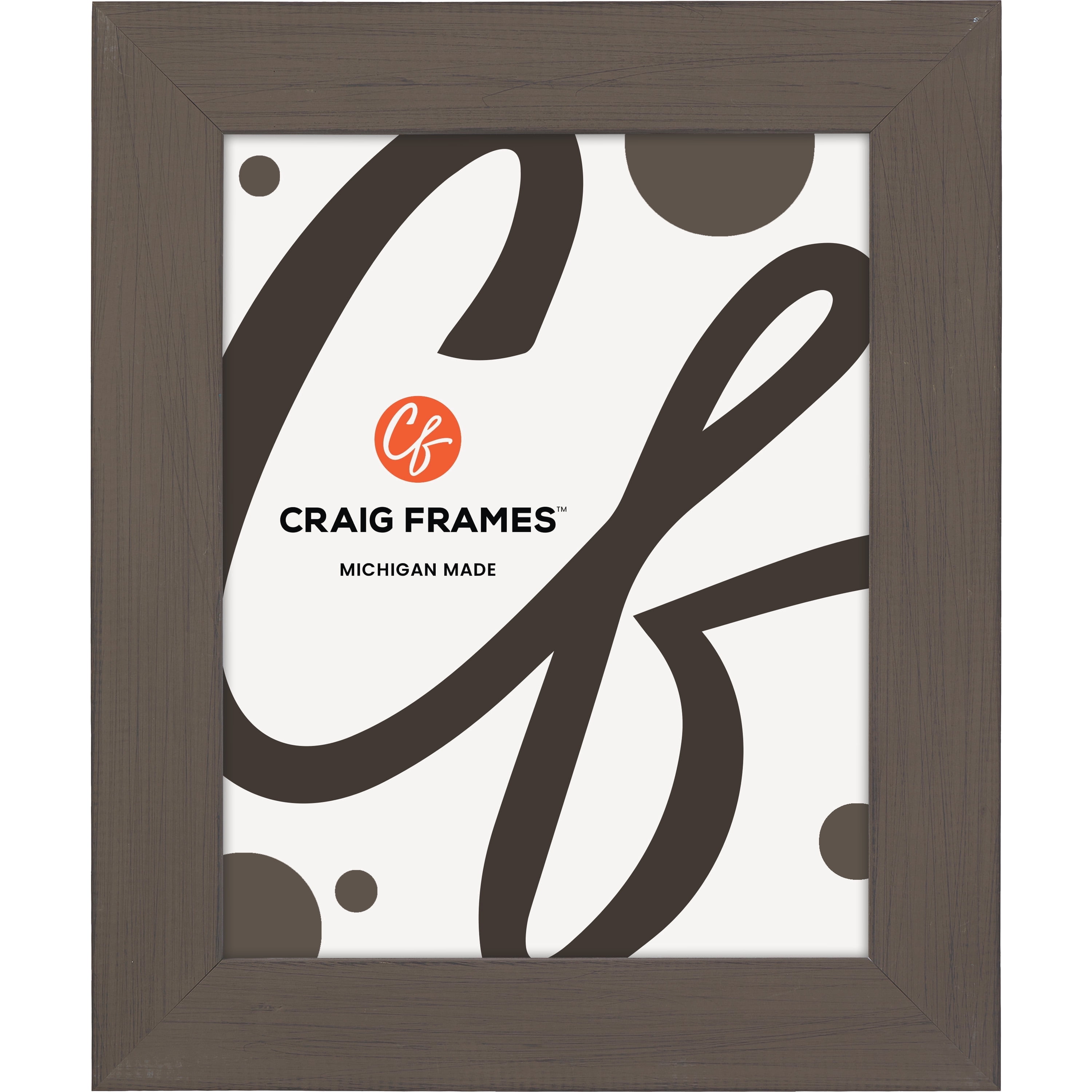 Craig Frames Bauhaus Modern Gray Picture Frame, Set of 4 - Walmart.com