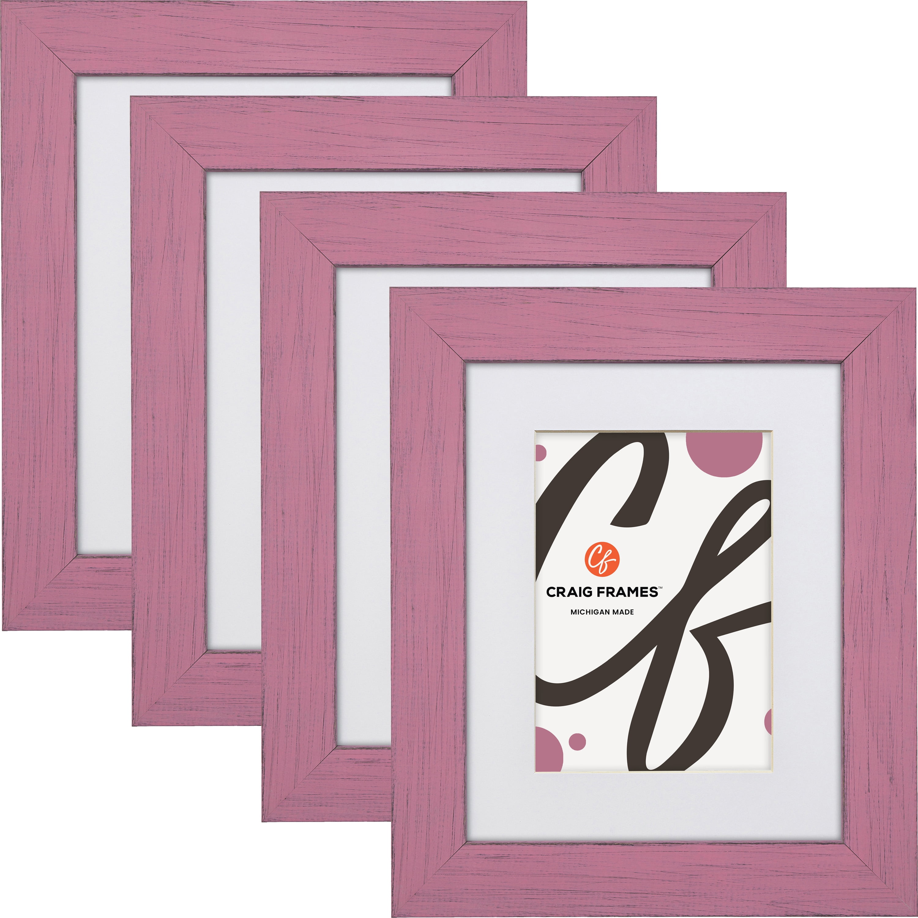 Craig Frames Jasper, 24x32 inch Country Petticoat Pink Picture Frame ...