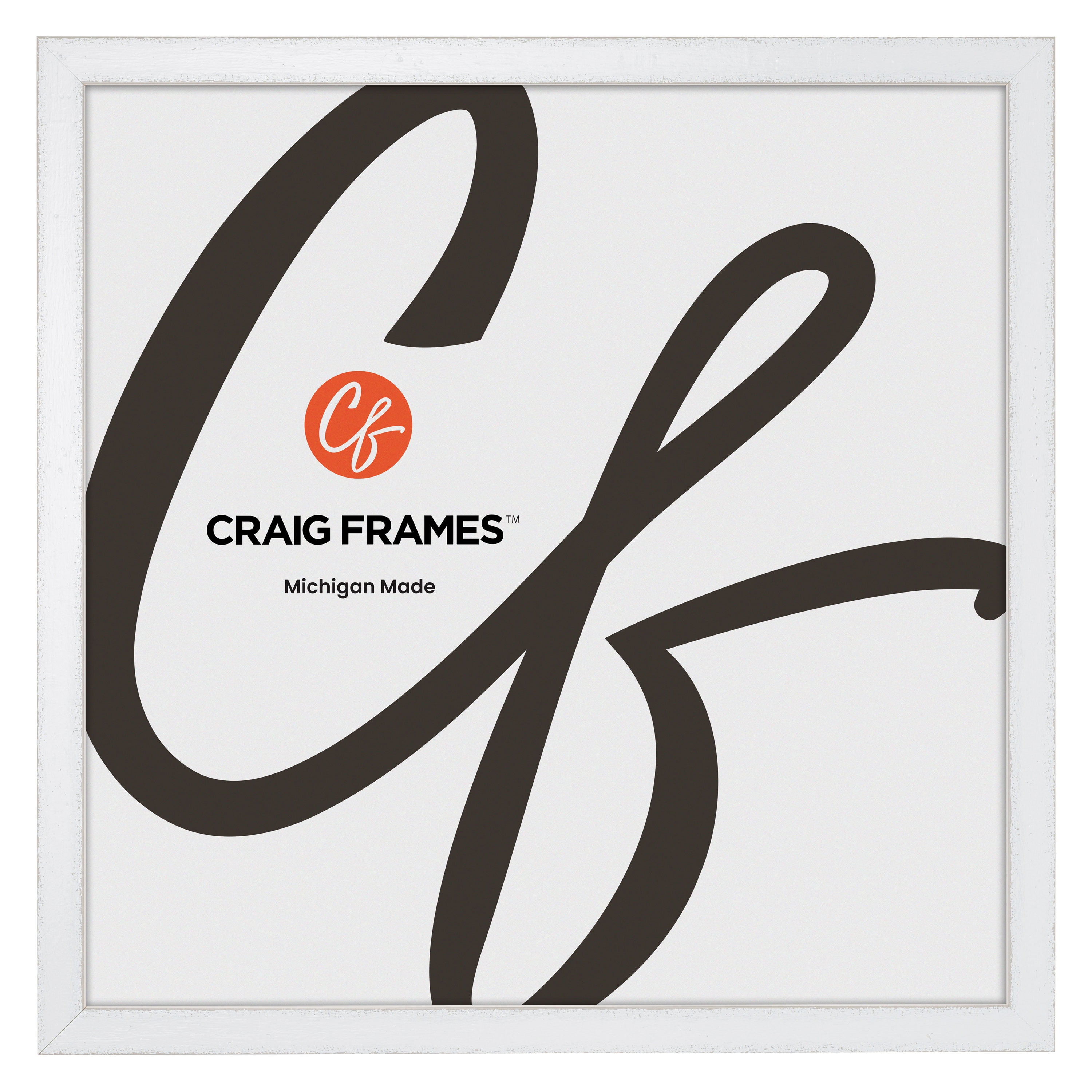 Craig Frames Slushie, 17x17 Picture Frame, White Cherry - Walmart.com