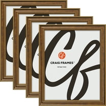 Craig Frames Bauhaus Modern Silver Picture Frame, Set of 4 - Walmart.com