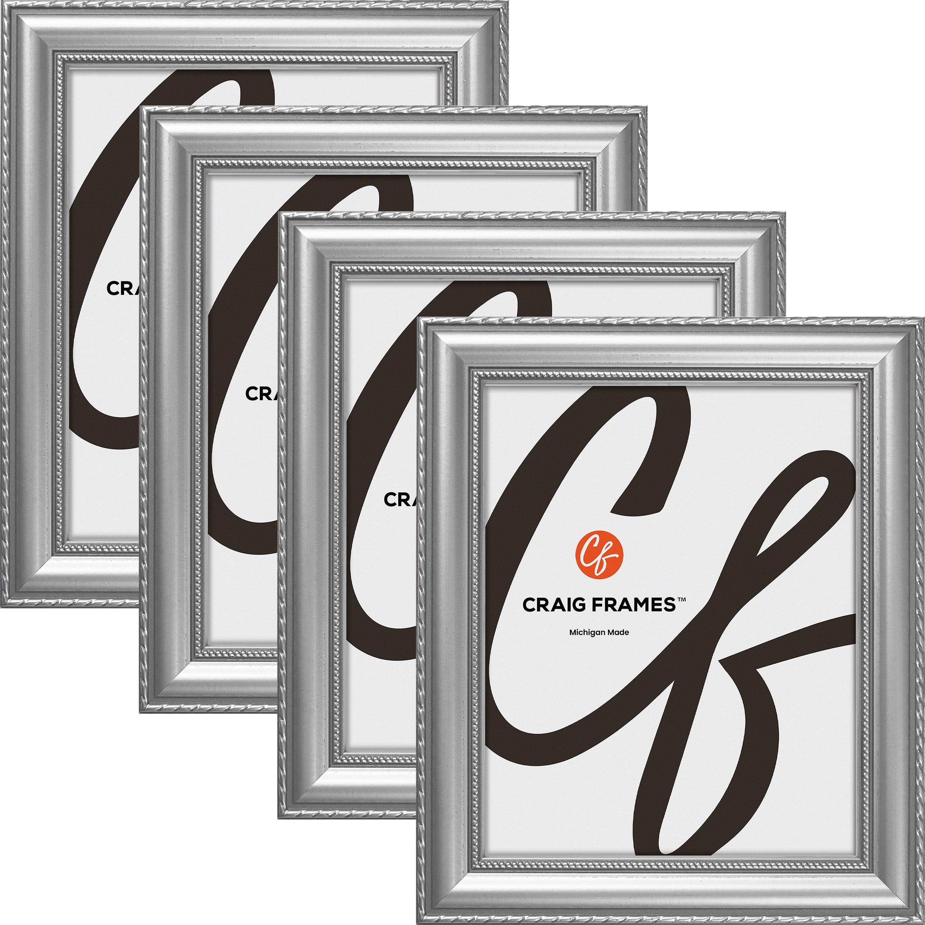 Craig Frames Victoria, 24x27 inch Picture Frame, Ornate Silver, Set of ...