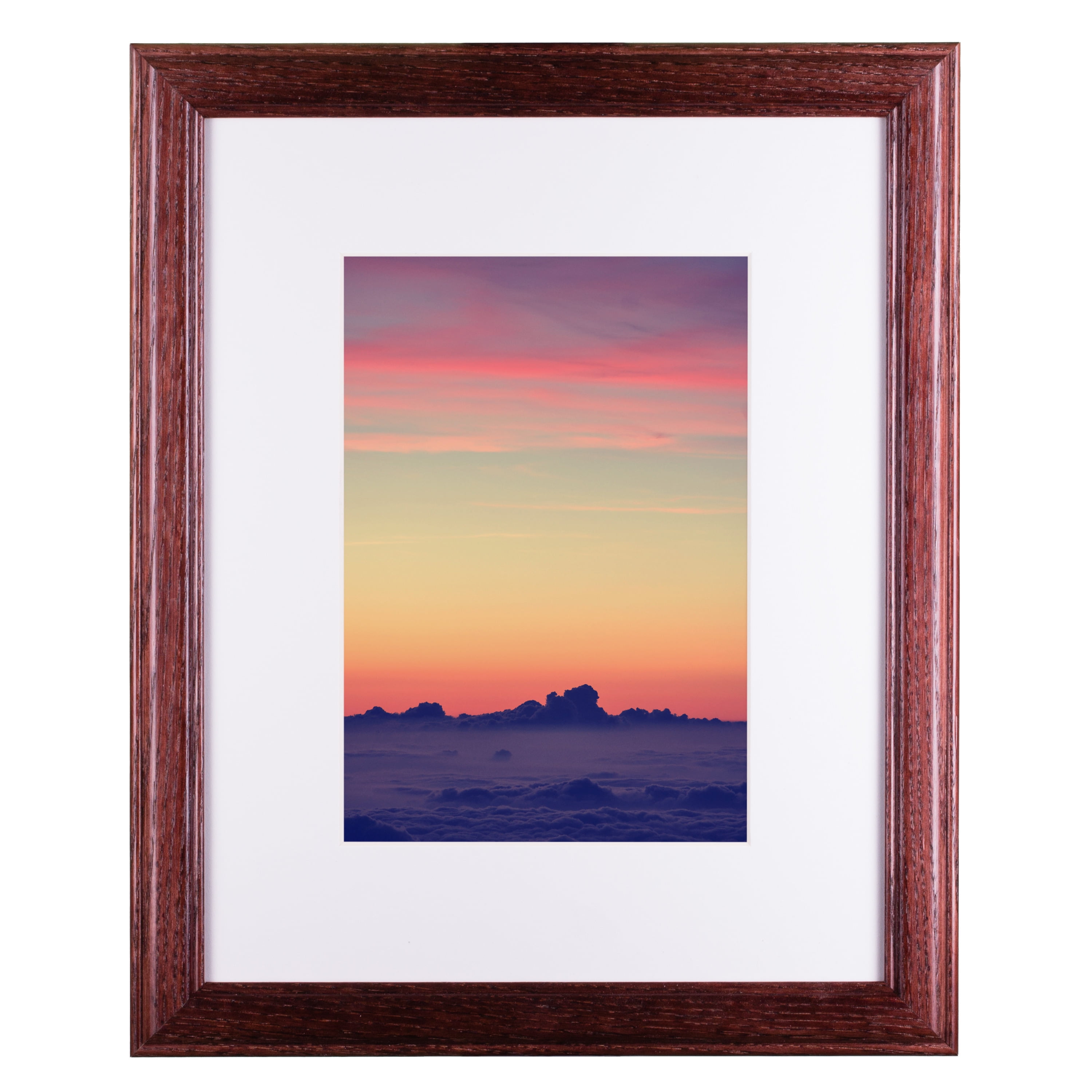 Craig Frames Wiltshire 236, Simple Red Hardwood Picture Frame with ...