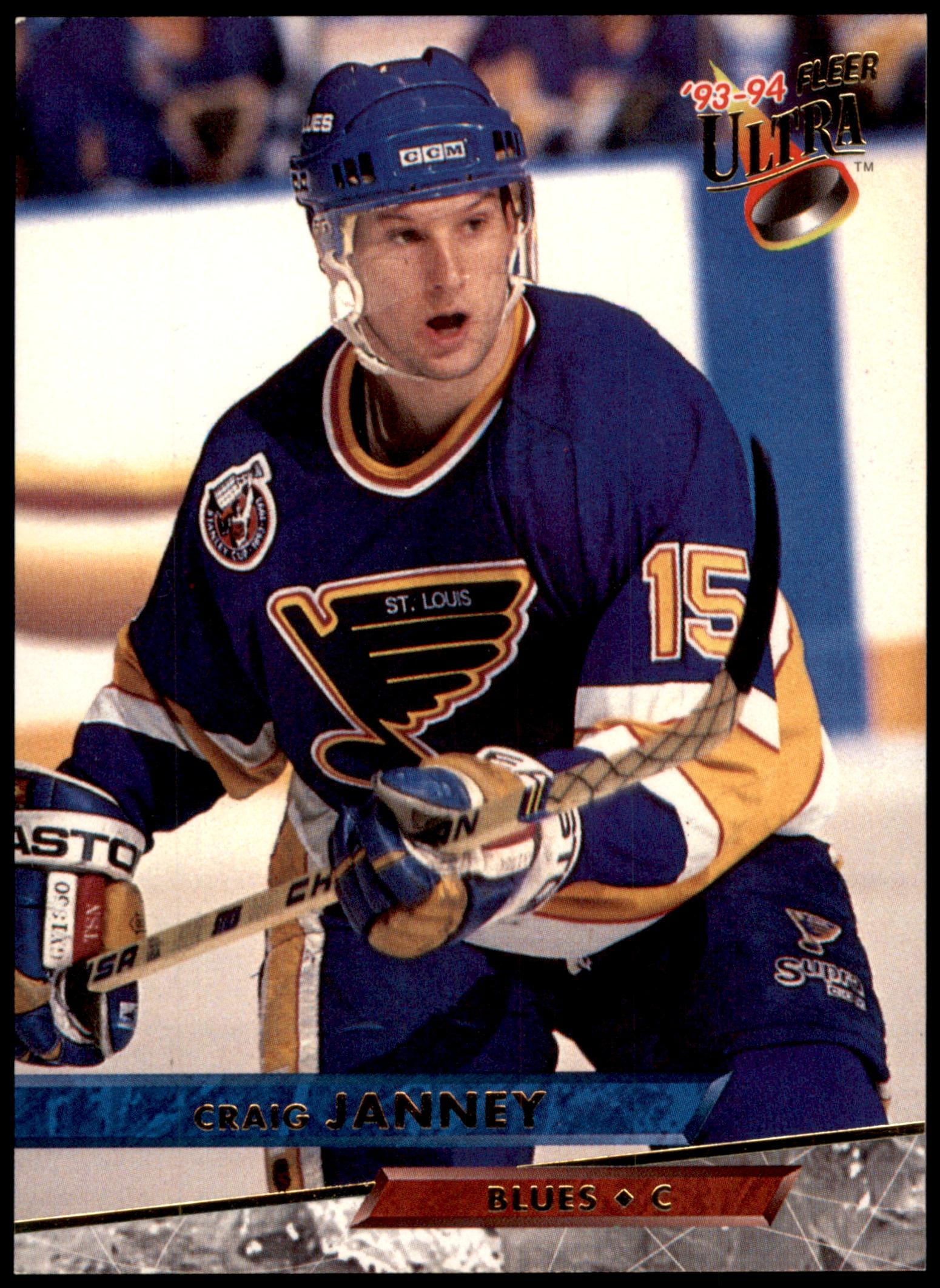 Craig Janney #134 1993-94 Ultra - Walmart.com