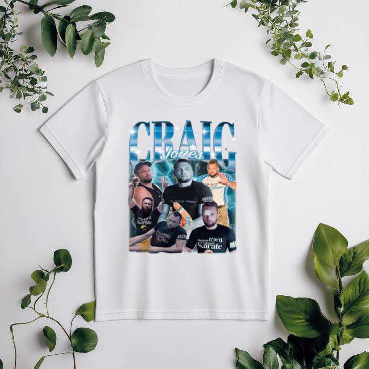Craig Jones BJJ Matrial Arts 90s Vintage Homage Unisex Tee, for men ...