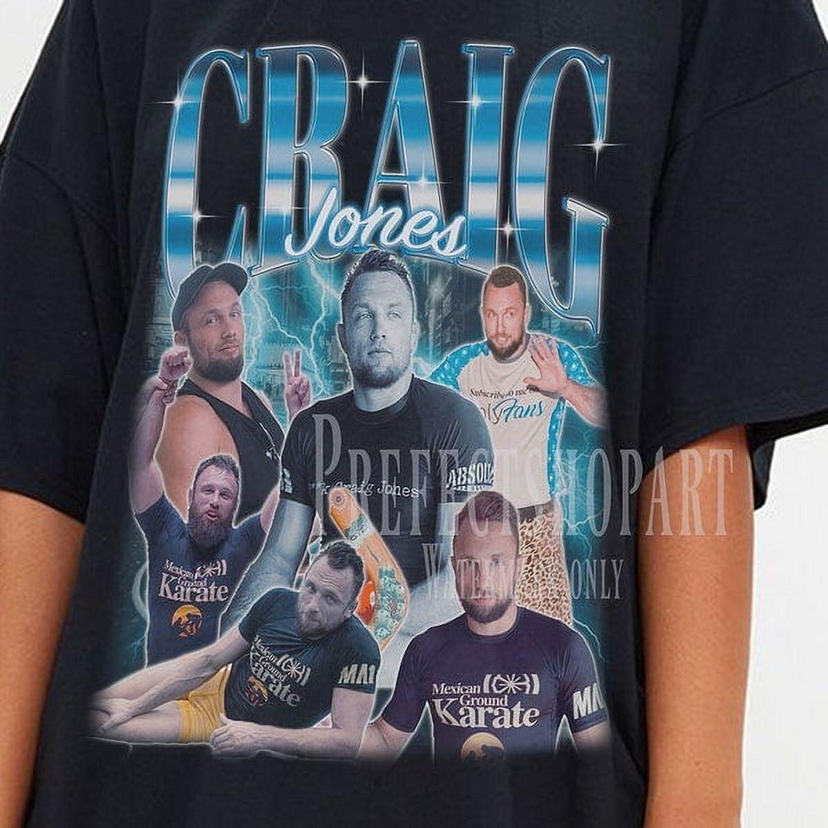 Craig Jones Retro Shirt, Matrial Arts Shirt, Brazillian Jiu Jitsu ...