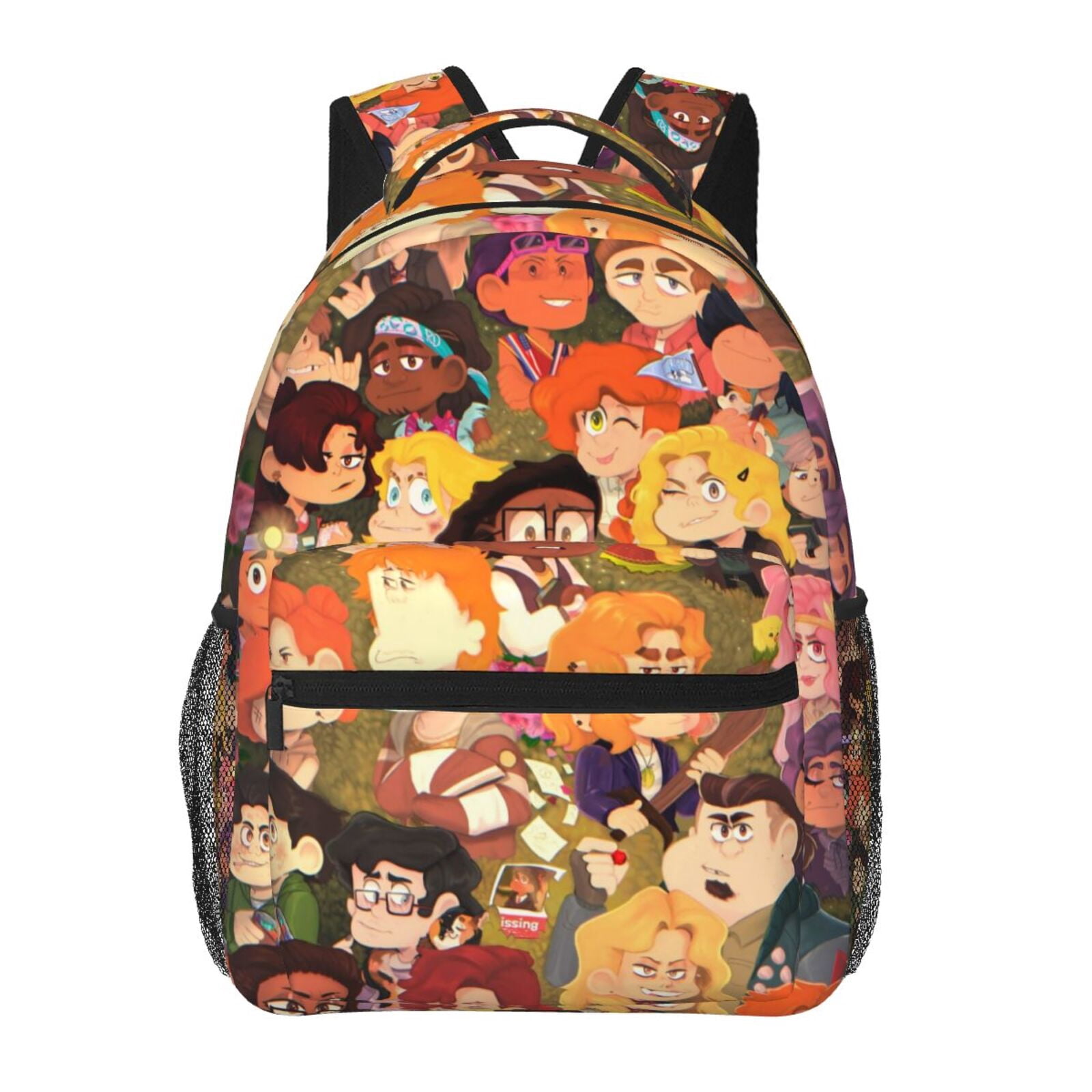 Craig Of The Creek Print Cartoon Laptop Backpack, Multifunction Casual ...