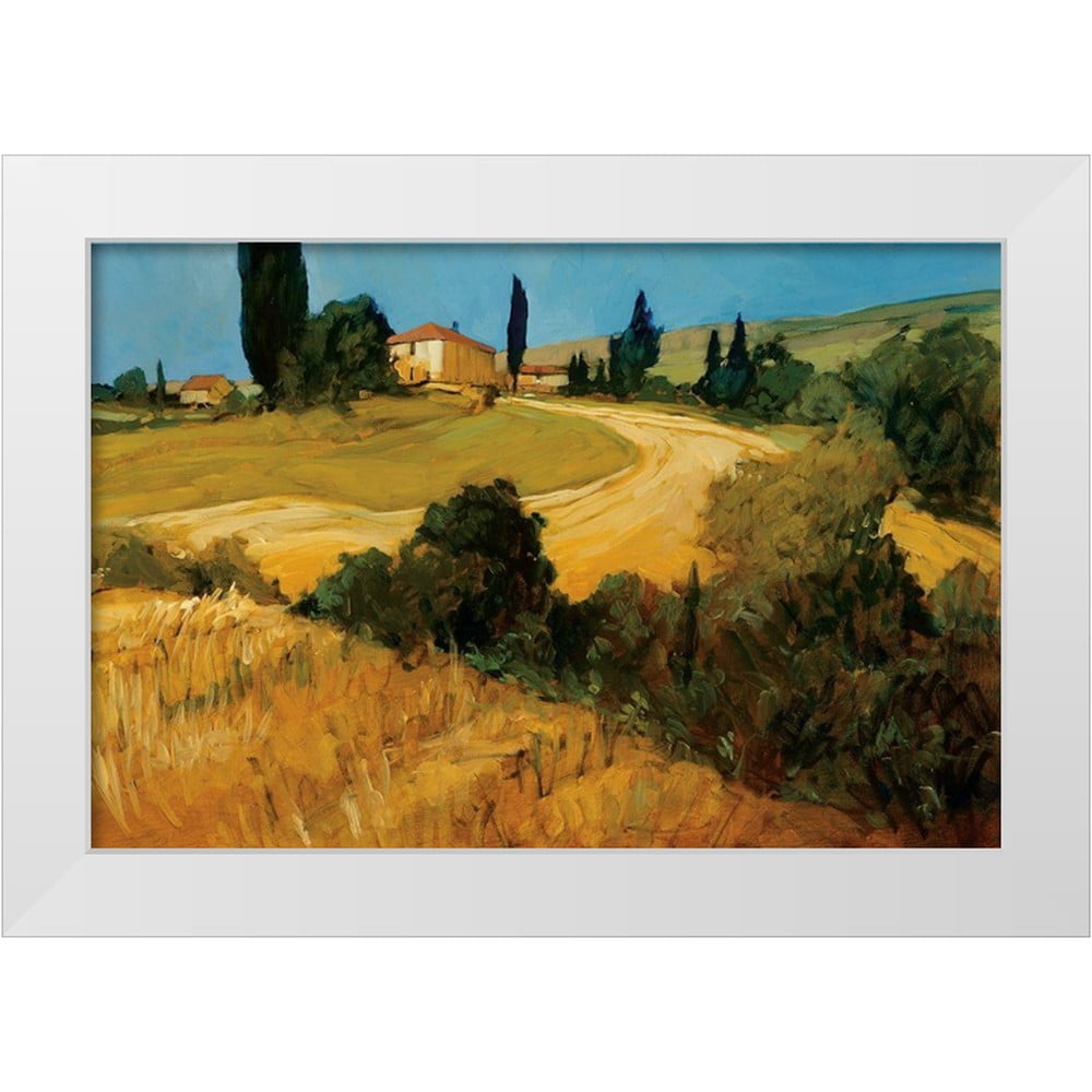 Craig, Philip 24x17 White Modern Wood Framed Museum Art Print Titled ...