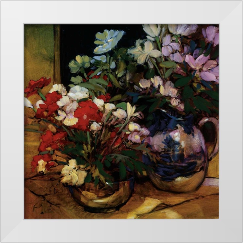 Craig, Philip 26x26 White Modern Wood Framed Museum Art Print Titled ...