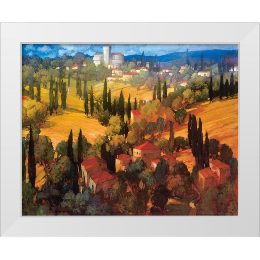 Craig, Philip 32x26 White Modern Wood Framed Museum Art Print Titled ...